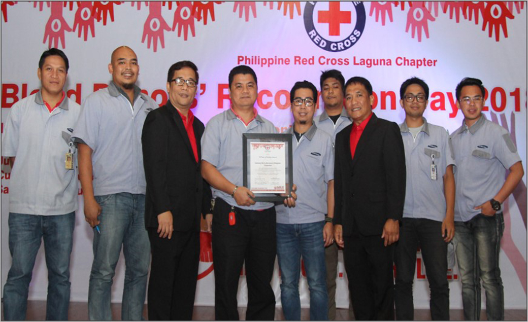 Red Cross Award | News | Philippines | SAMSUNG ELECTRO-MECHANICS