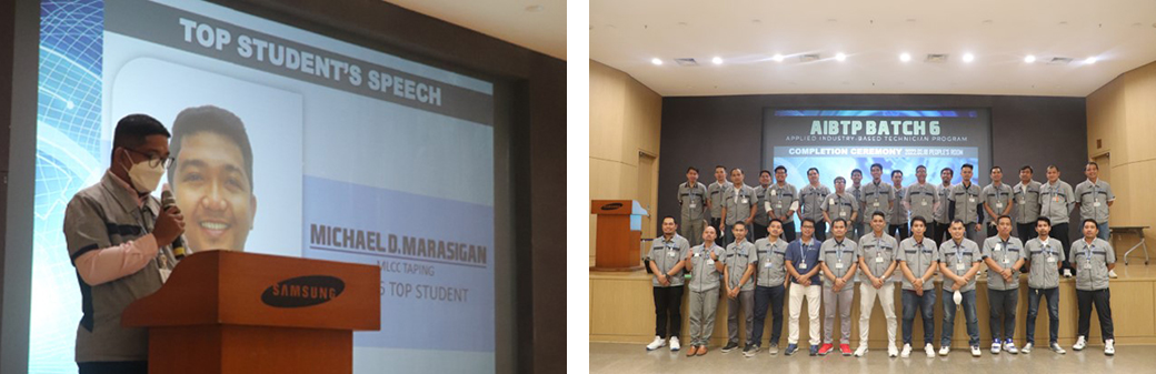 AIBTP BATCH 6 GRADUATION CEREMONY | News | Philippines | SAMSUNG ...