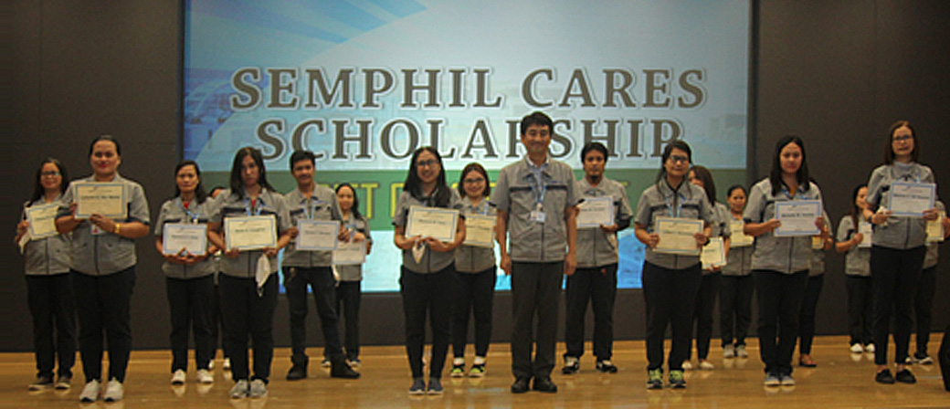 SEMPHIL CARES SCHOLARSHIP | GWP | Philippines | SAMSUNG ELECTRO-MECHANICS