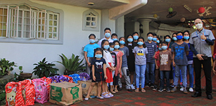 CHRISTMAS PACKAGE DONATION | GWP | Philippines | SAMSUNG ELECTRO-MECHANICS