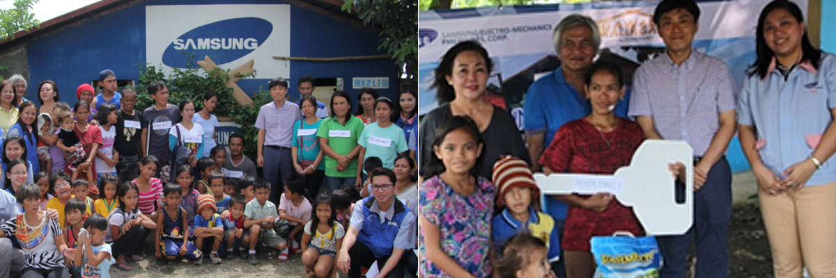 Semphil Village Phase 2 | News | Philippines | SAMSUNG ELECTRO-MECHANICS