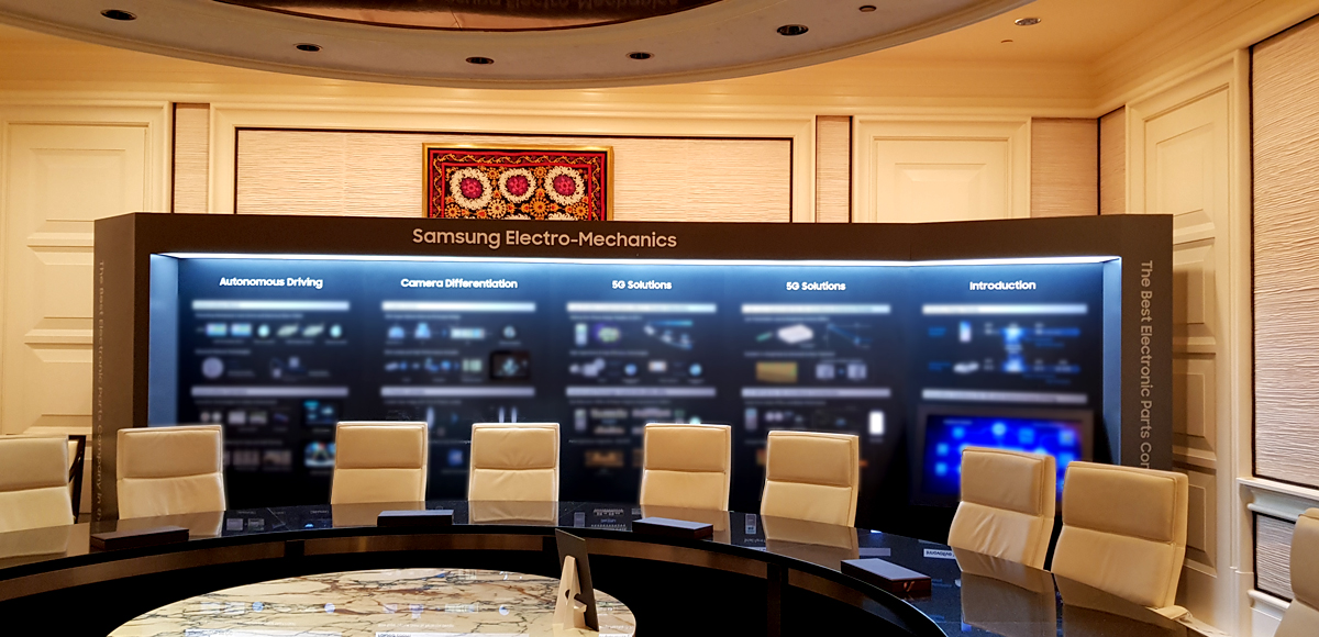 Samsung Electro-Mechanics participated in CES 2020, the world's biggest ...
